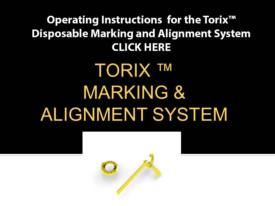 Torix – Torix Disposable Marking and Alignment System